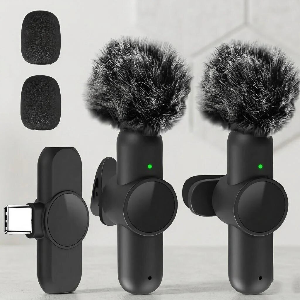 Беспроводные микрофоны STONEGO для смартфонов (2 шт.) 2Mic