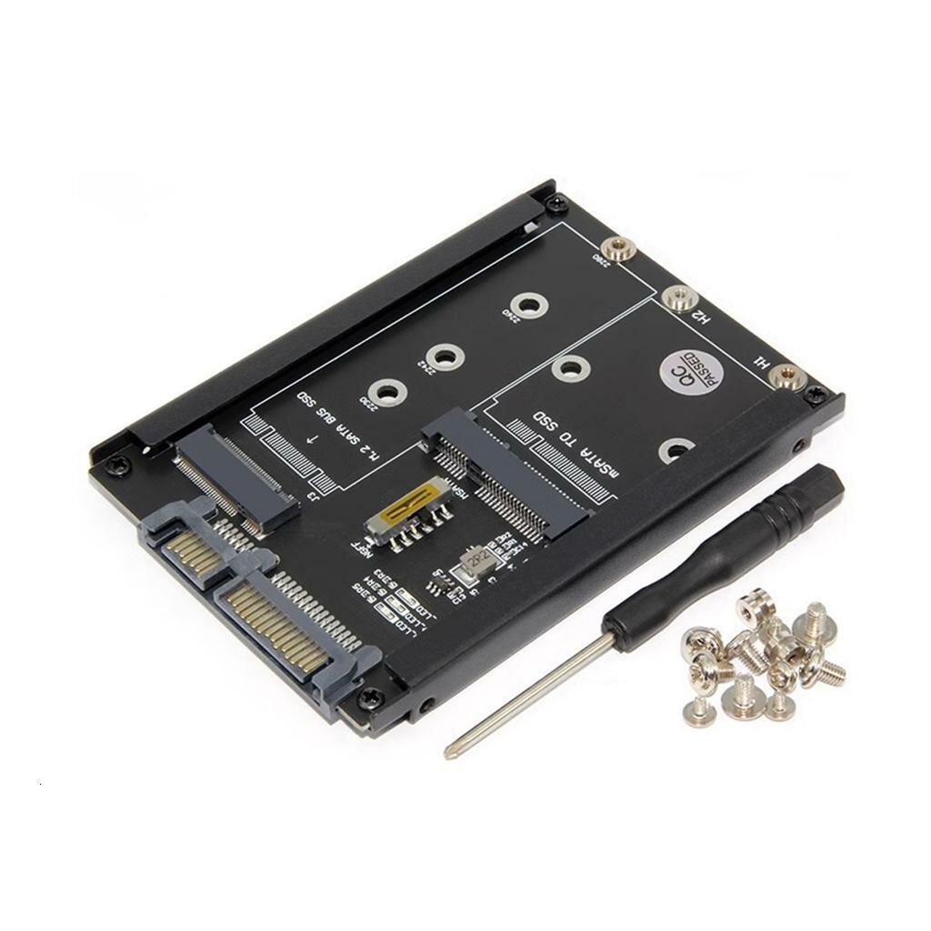 2.5-дюймовый корпус для SSD M.2 на SATA3, С железным корпусом