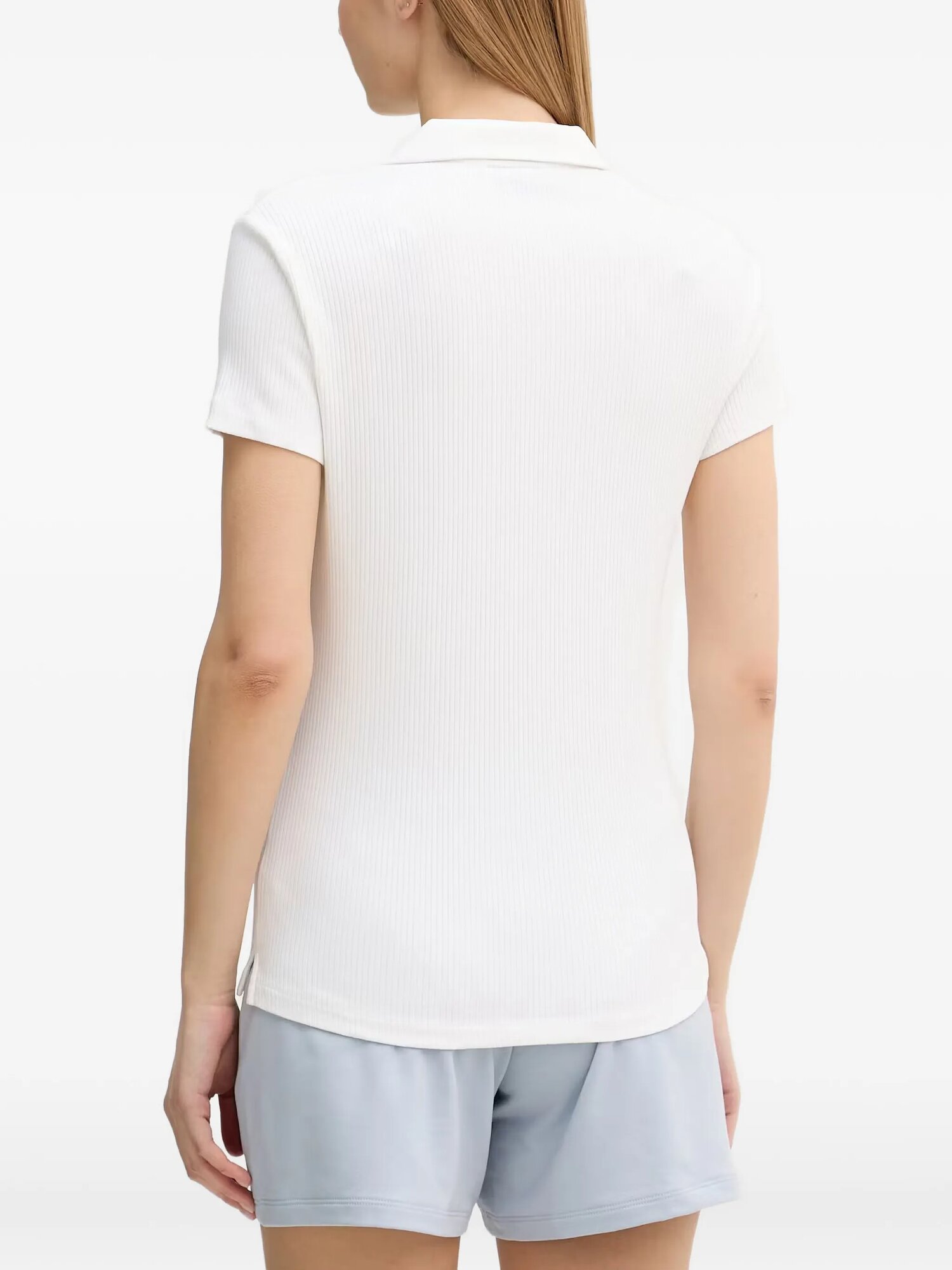 Футболка EA7 EMPORIO ARMANI, размер 44, бежевый/белый — фото 1