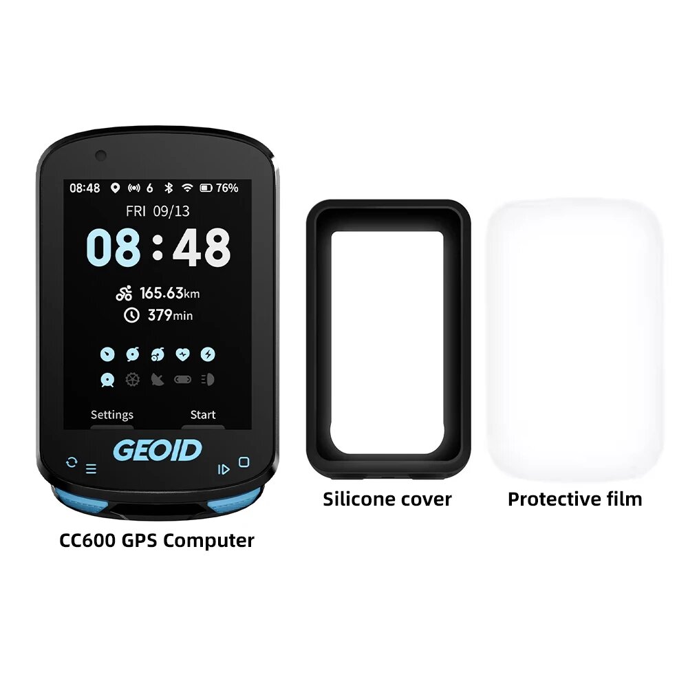 GEOID CC600 Цветной велокомпьютер CC600 Computer Set2