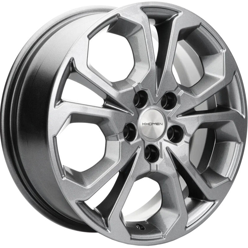 Литой колесный диск Khomen Wheels KHW1711 (Coolray) 6,5x17/5x114,3 ET45 D54,1 Gray
