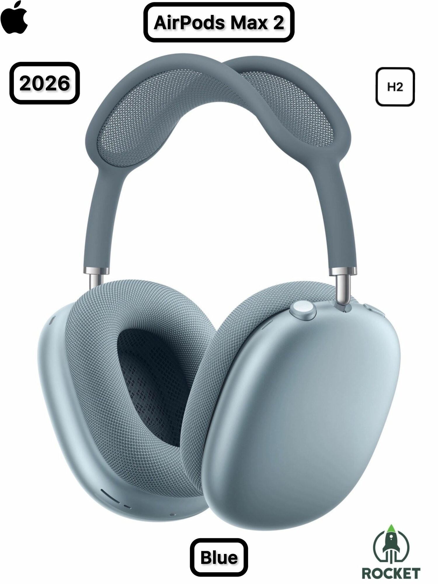 Беспроводные наушники Apple AirPods Max 2 2026, Blue (голубой), MHWM4