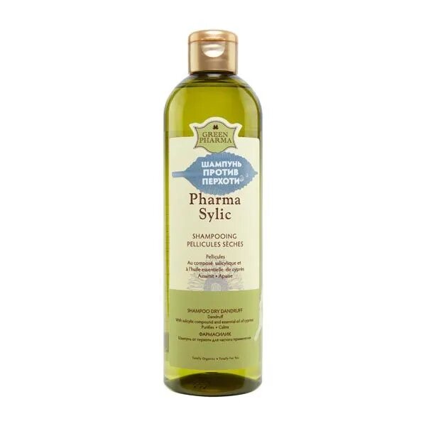 Шампунь от перхоти для частого применения Pharma Sylic Green Pharma/Грин Фарма фл. 500мл