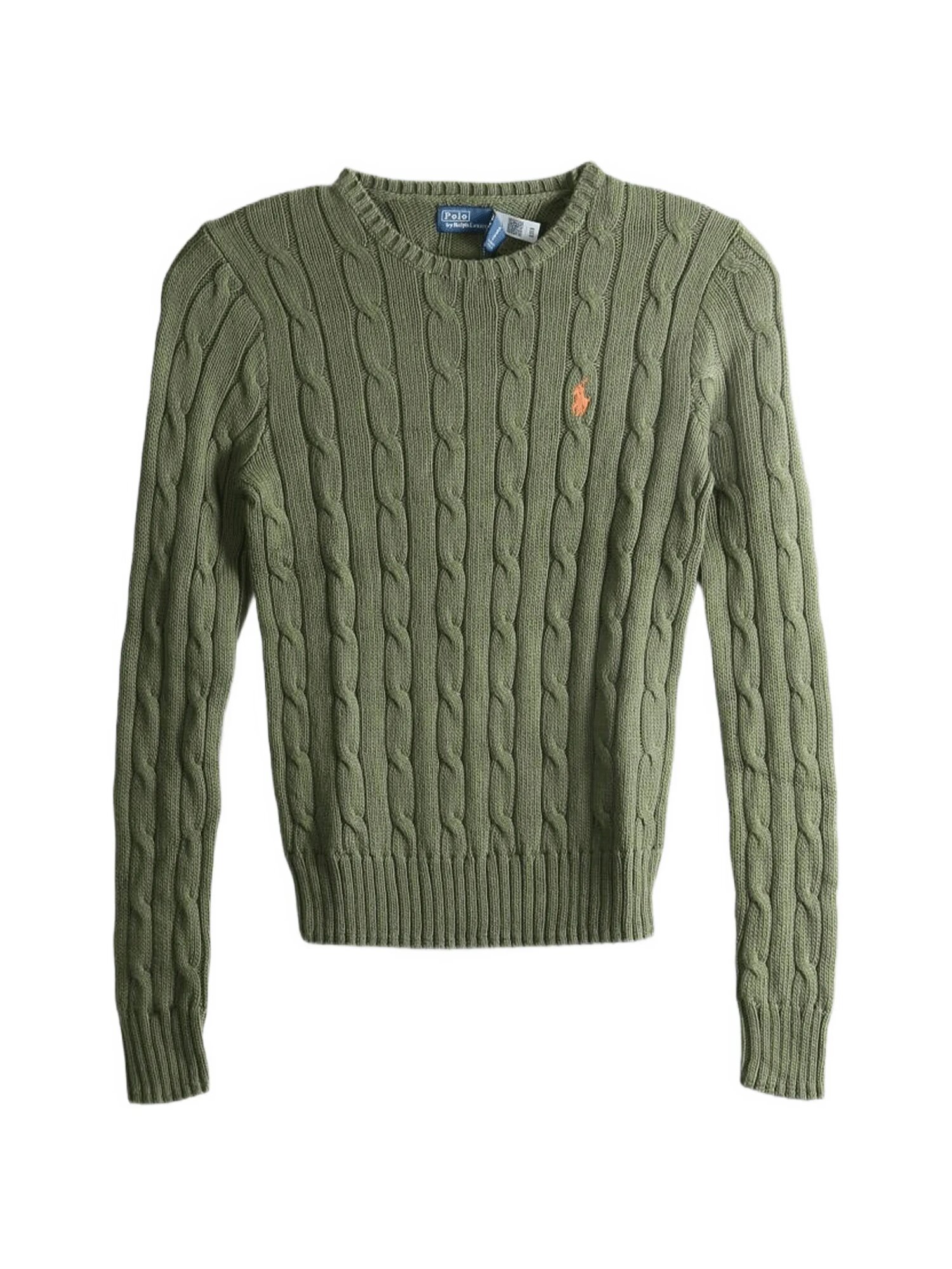 Свитер Cable-knit logo-embroidered sweater