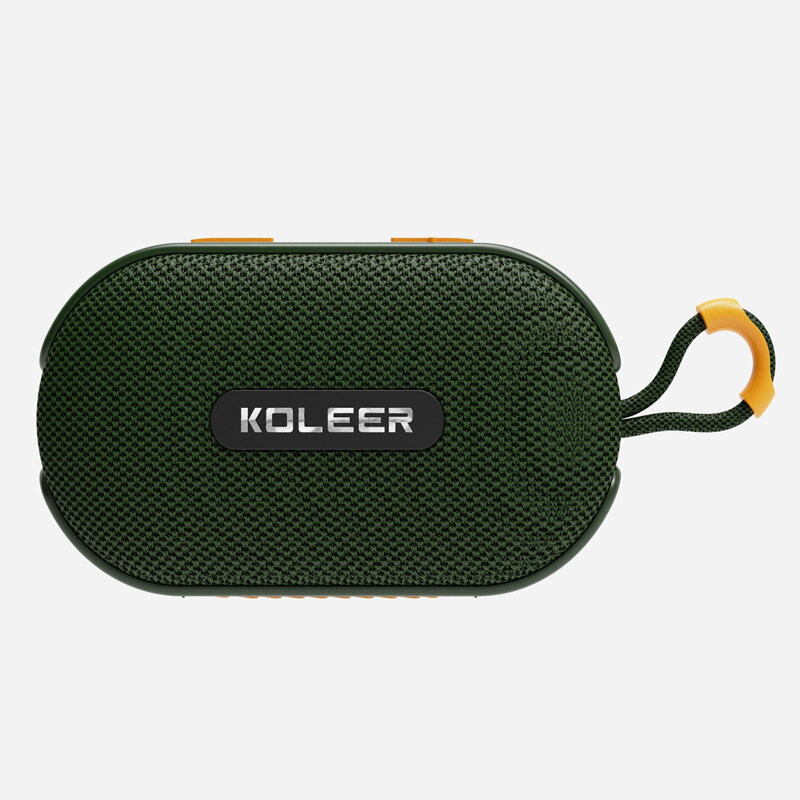 Koleer H32 миниатюрная беспроводная колонка портативная для улицы с картой, темно-зеленая, идеальный подарок для