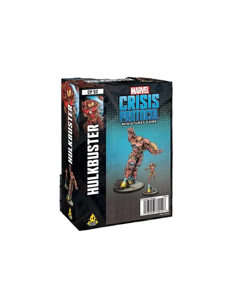 Дополнение для настольных игр Миниатюры Atomic Mass Games Miniatures Games Series Marvel: Crisis Protocol-CP52 Hulkbuster; игрушки