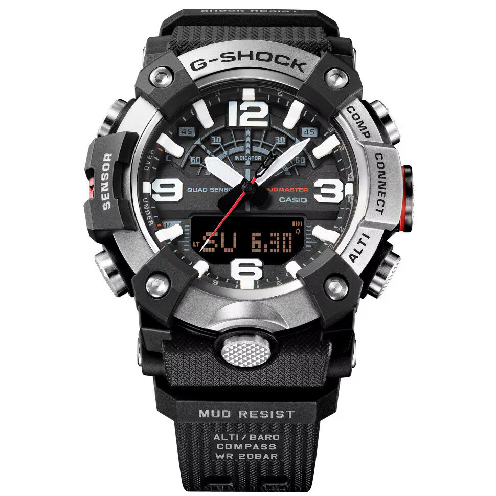 Наручные часы CASIO, черный/серебристый — фото 1