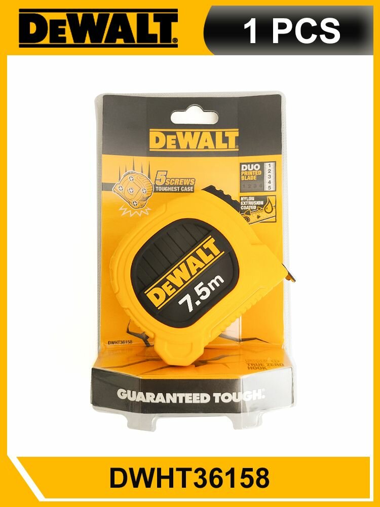 DeWalt Измерительная рулетка Строительная 7.5м x 25мм