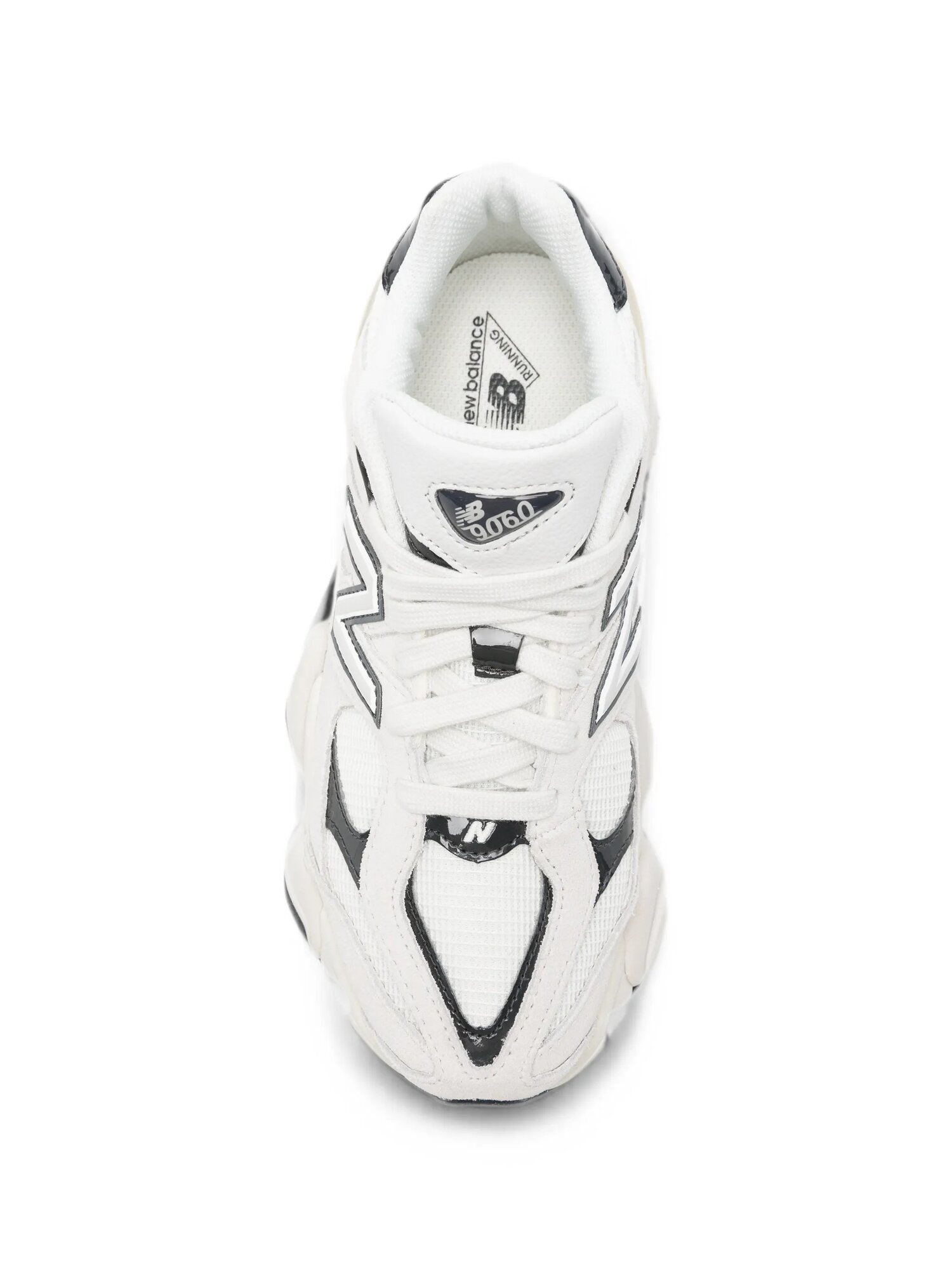 Кроссовки New Balance 9060 panelled sneakers, размер 6,5 US, бежевый/белый — фото 1