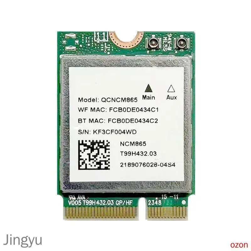 Беспроводная сетевая карта Qualcomm QCNCM865