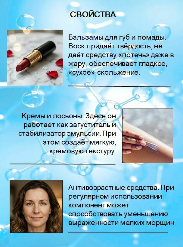 Воск рисовый 50 гр. — фото 1