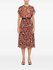 Платье Nissa Printed viscose midi dress, размер 44