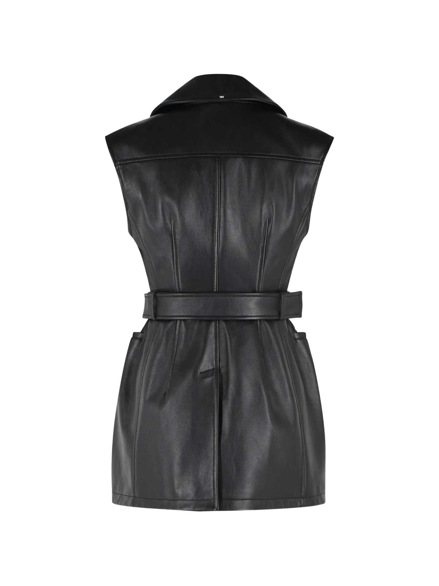 Пиджак SPORTMAX Belted sleeveless jacket, размер 42 — фото 1