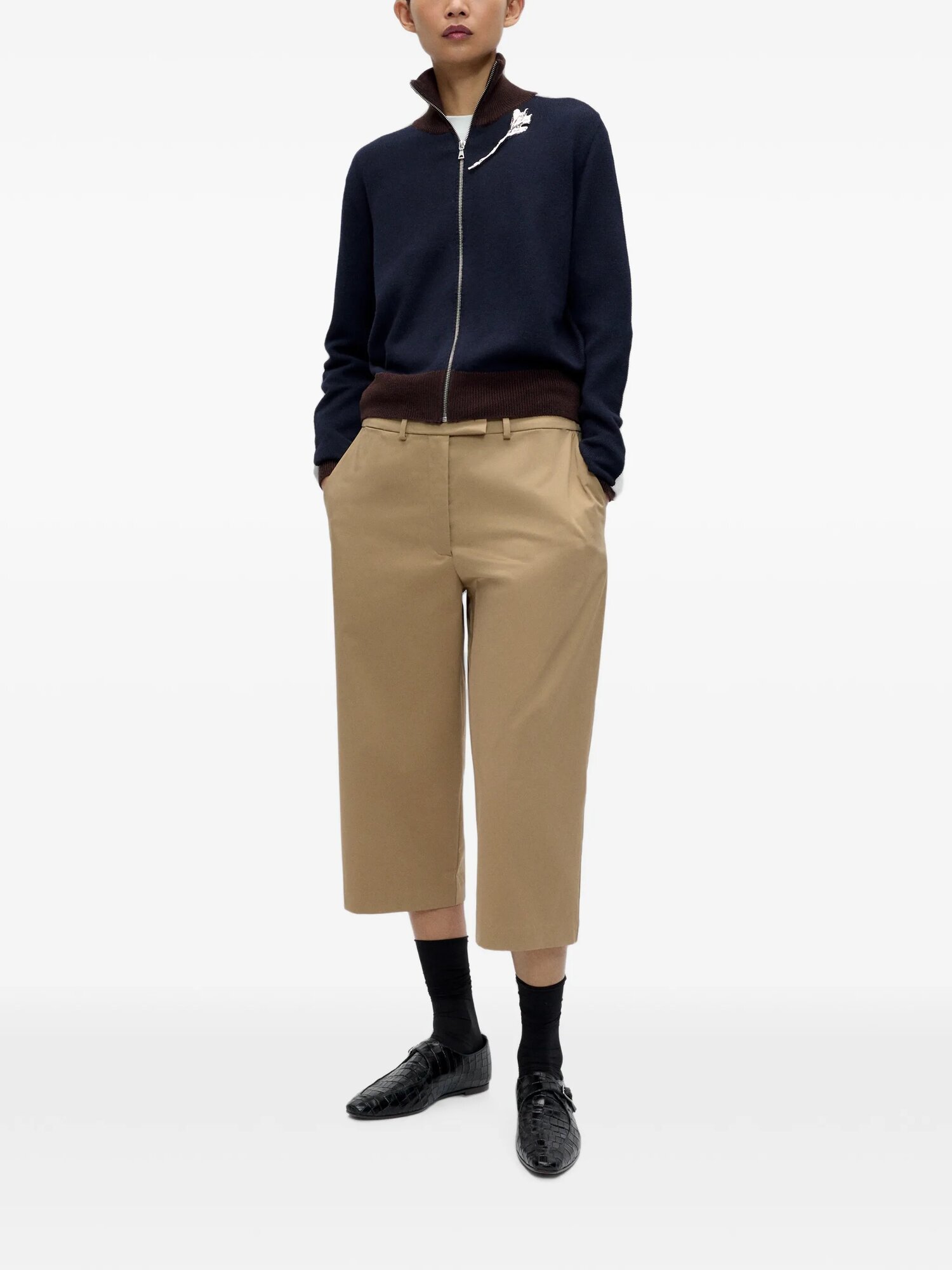 Брюки CORDERA Low-rise capri trousers, размер 42 — фото 1