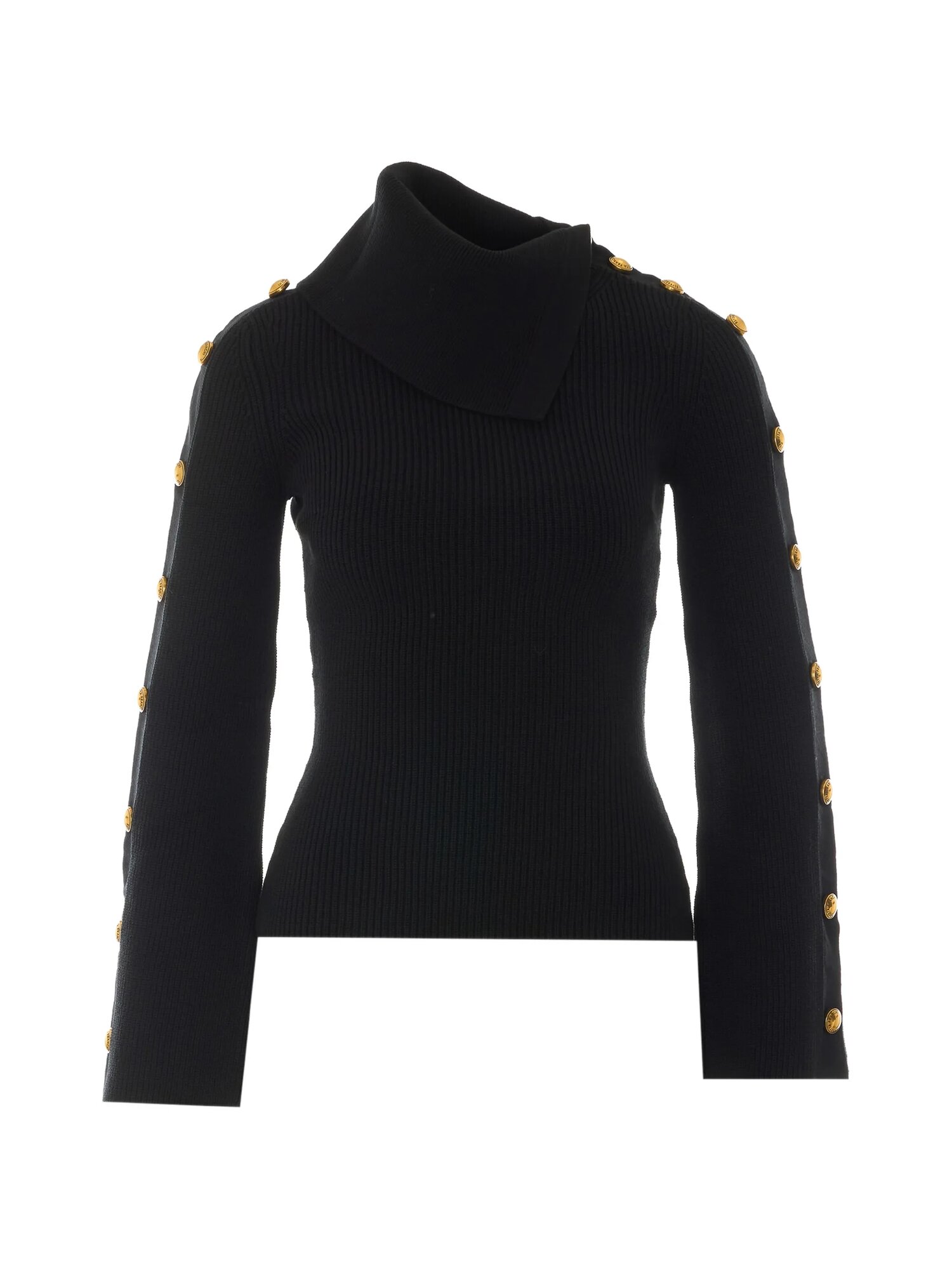 Свитер Button-embellished high-neck sweater