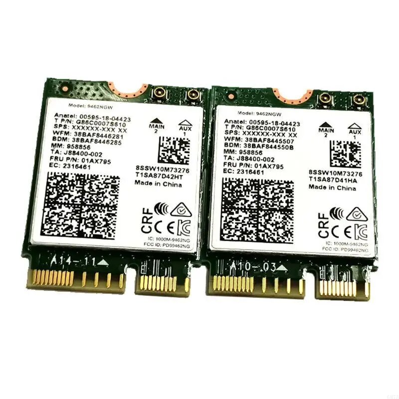 G8TA BT5.0 Wireless 802.11AX 2 поддержка MU-MIMO 9462NGW Гигабитная сетевая карта