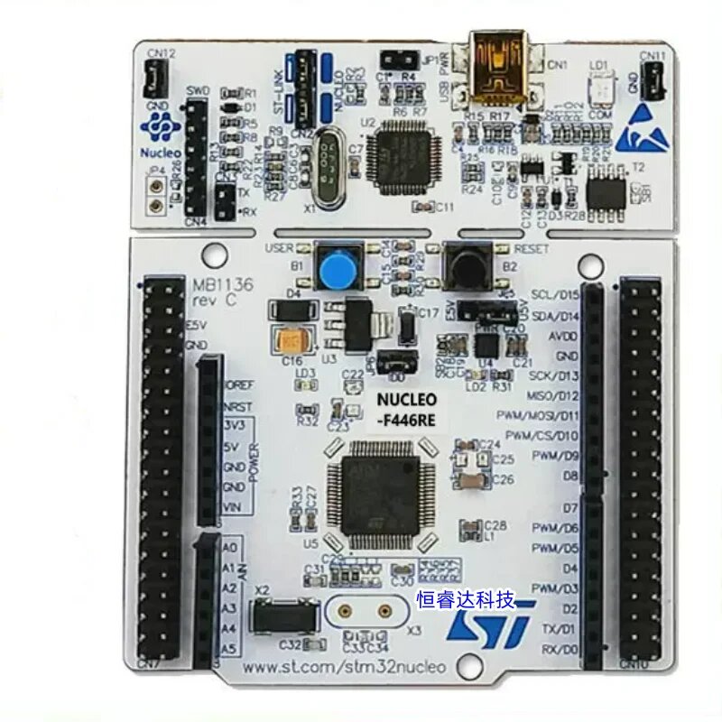STM32F446 макетная плата
