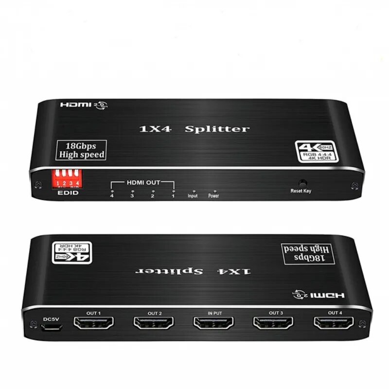 HDMI-сплиттер 4К 60Гц 1x4