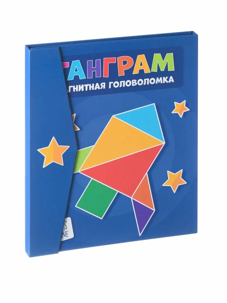 Танграм магнитный с заданиями для детей, Головоломка детская tangram