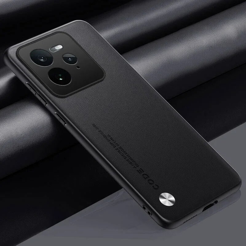 Черный чехол Realme GT 7, силикон