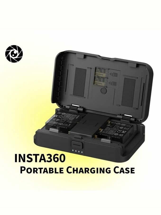 Портативный чехол для зарядки для Insta360 Ace Pro 2, Ace Pro, Ace, X4, X3