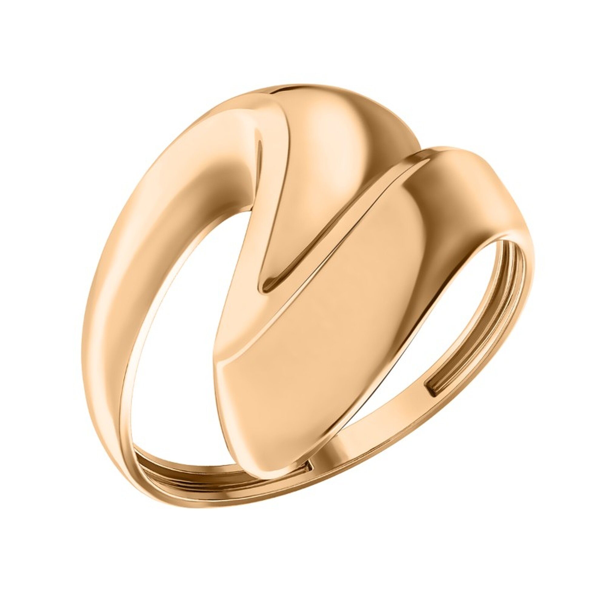 Кольцо Diamant online, красное золото, 585 проба