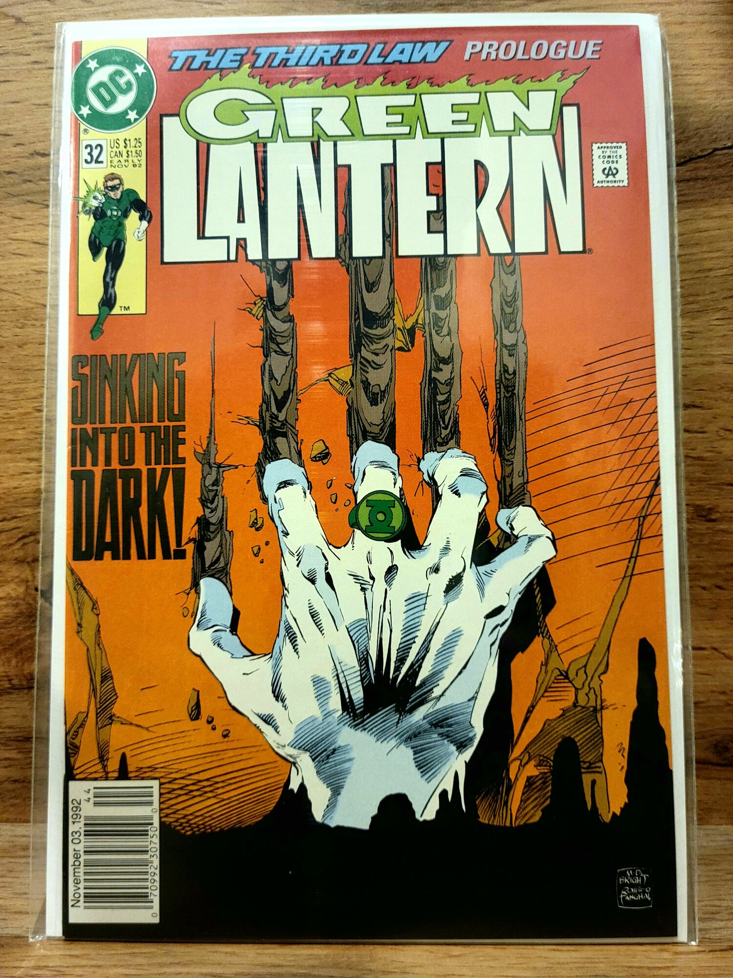 Ретро Комикс Green Lantern #32. 1992 Год. Оригинал!