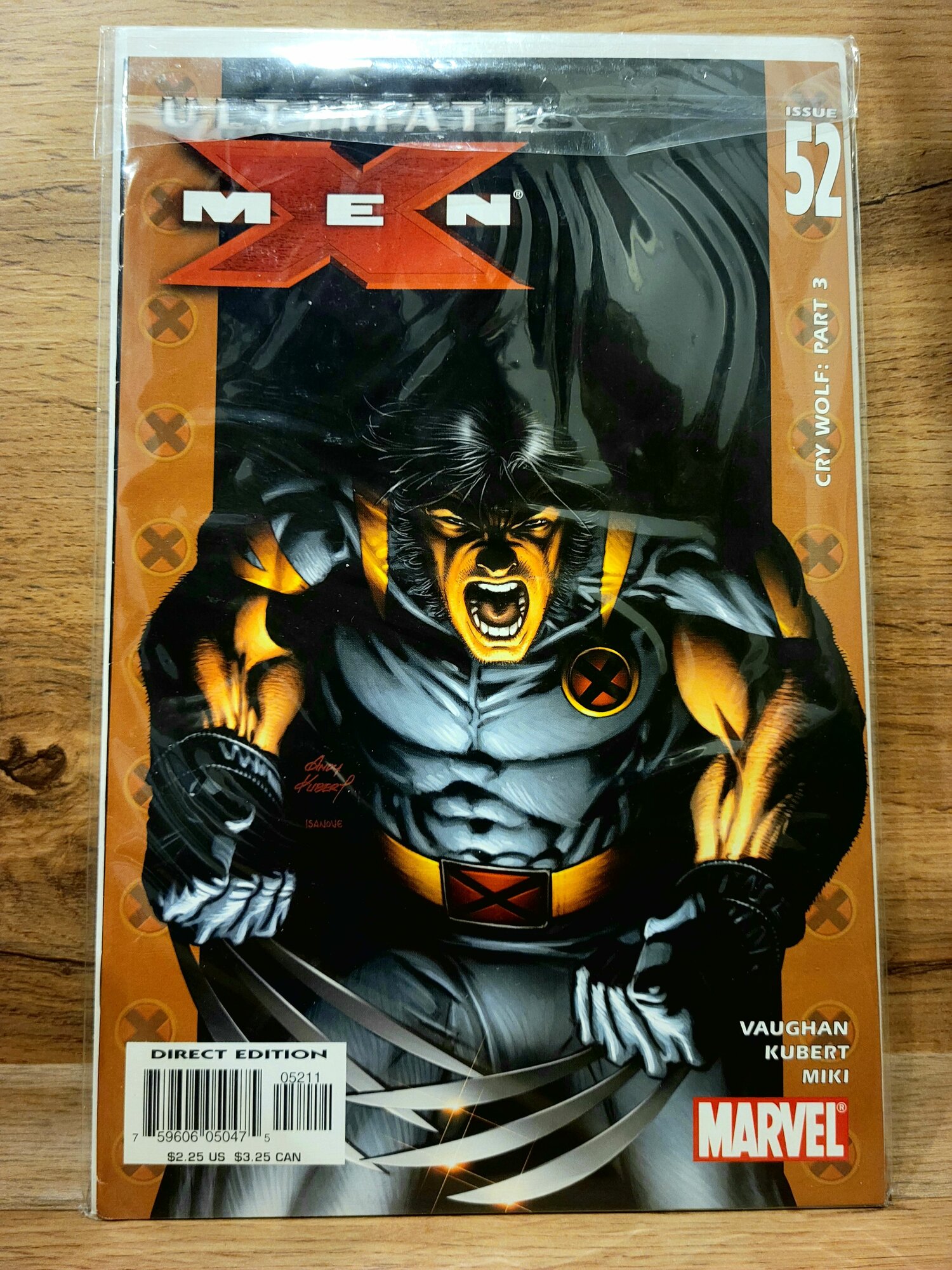 Комикс X Men #52. Оригинал!