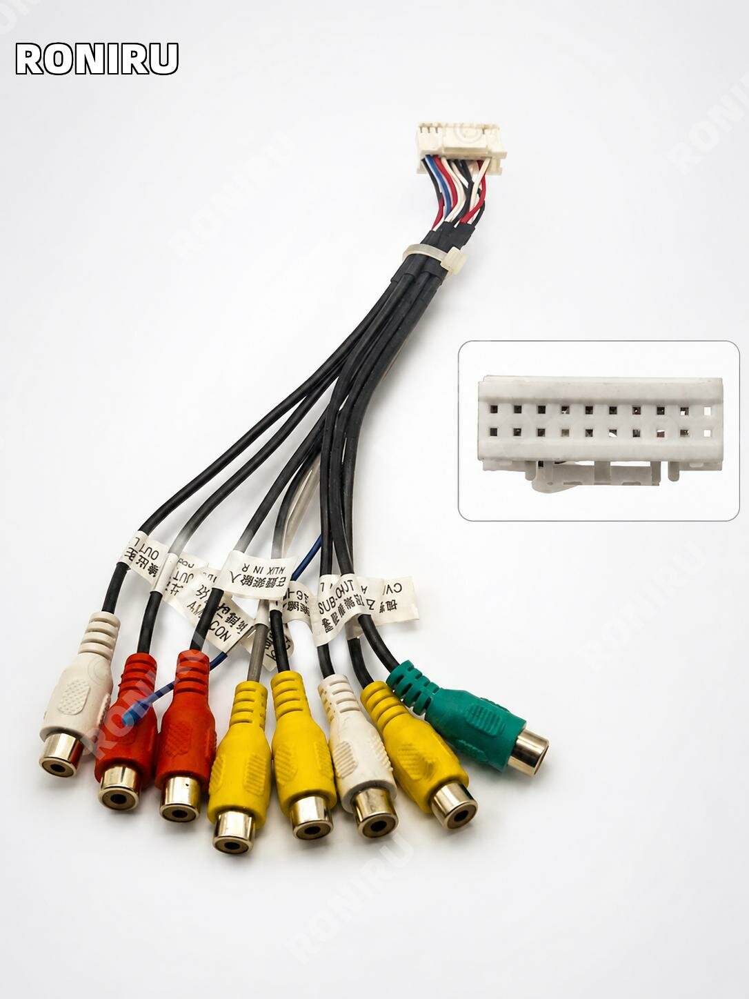 USB-кабель6 pin для Android автомагнитолы — фото 1