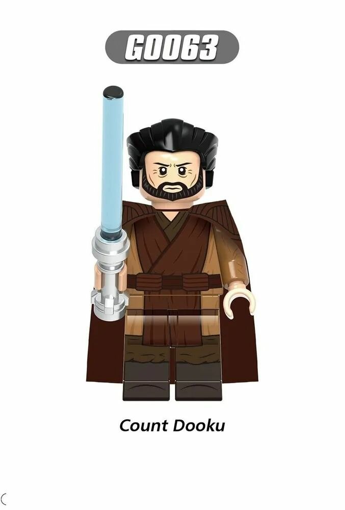 Фигурка конструктор граф Дуку / Звёздные Войны / Star wars * / совместимо с