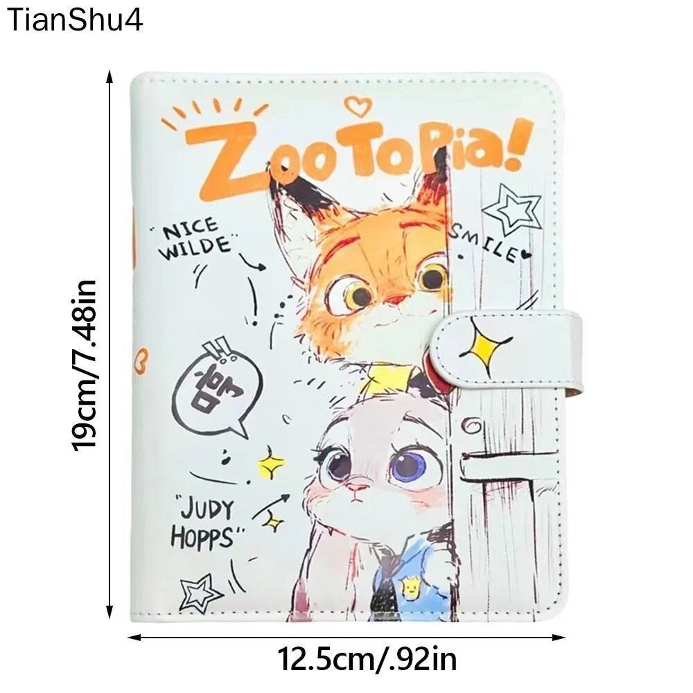 Блокнот для экономии бюджета Zootopia, 03 Только Shell, 19x12.5 см, Аксессуар для ежедневника — фото 1