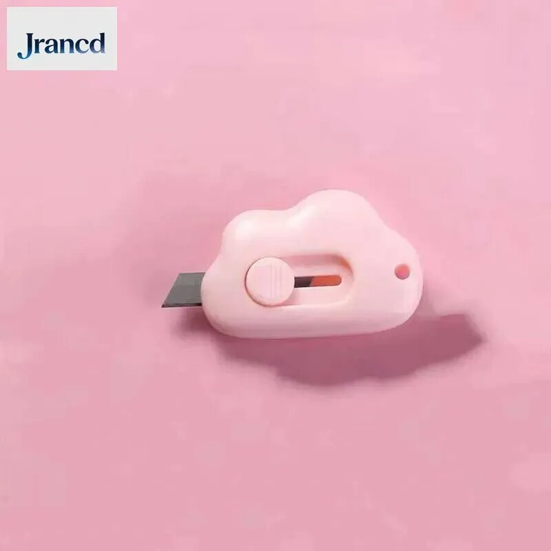 1 шт. Mini Pocket Cloud Art многофункциональный нож для резки бумаги, упаковки, сменным лезвием, канцелярский инструмент.