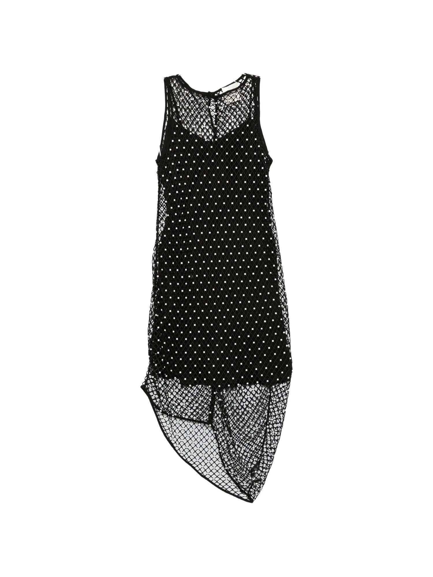 Платье Pearl-embellished asymmetric midi dress
