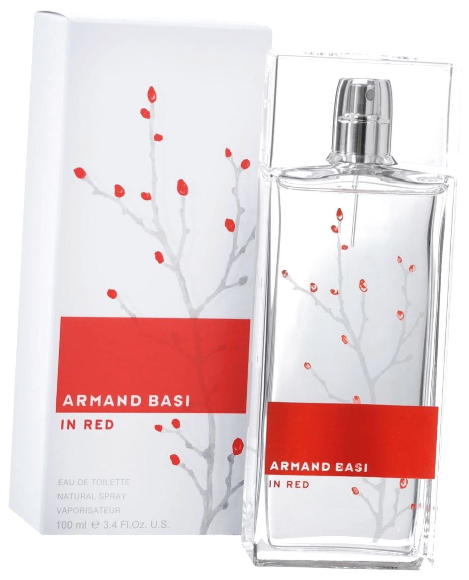 Armand Basi In Red Eau De Toilette женская туалетная вода 100 мл