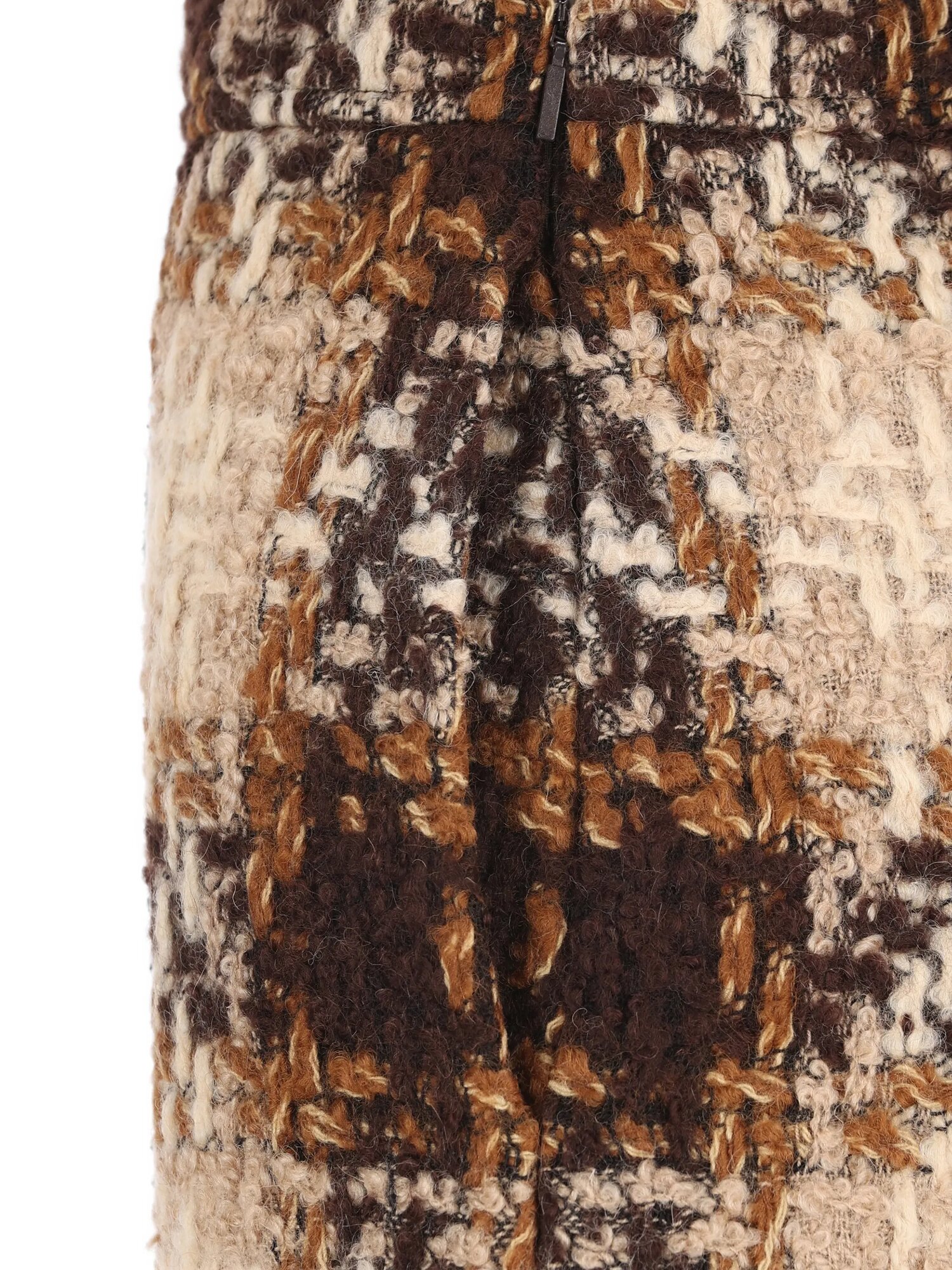 Юбка Yves Saint Laurent Checked tweed skirt, размер 40 — фото 1