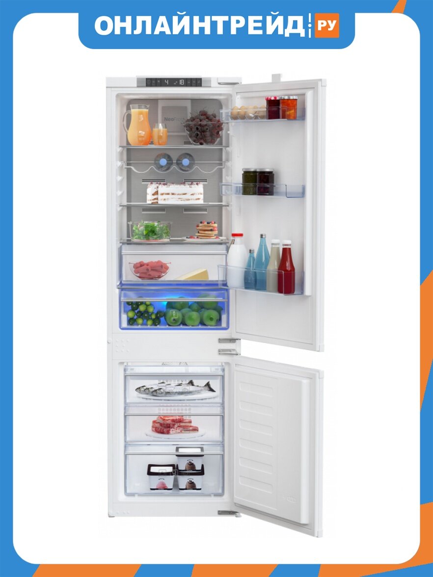 Встраиваемый холодильник Beko BCNA275E2S