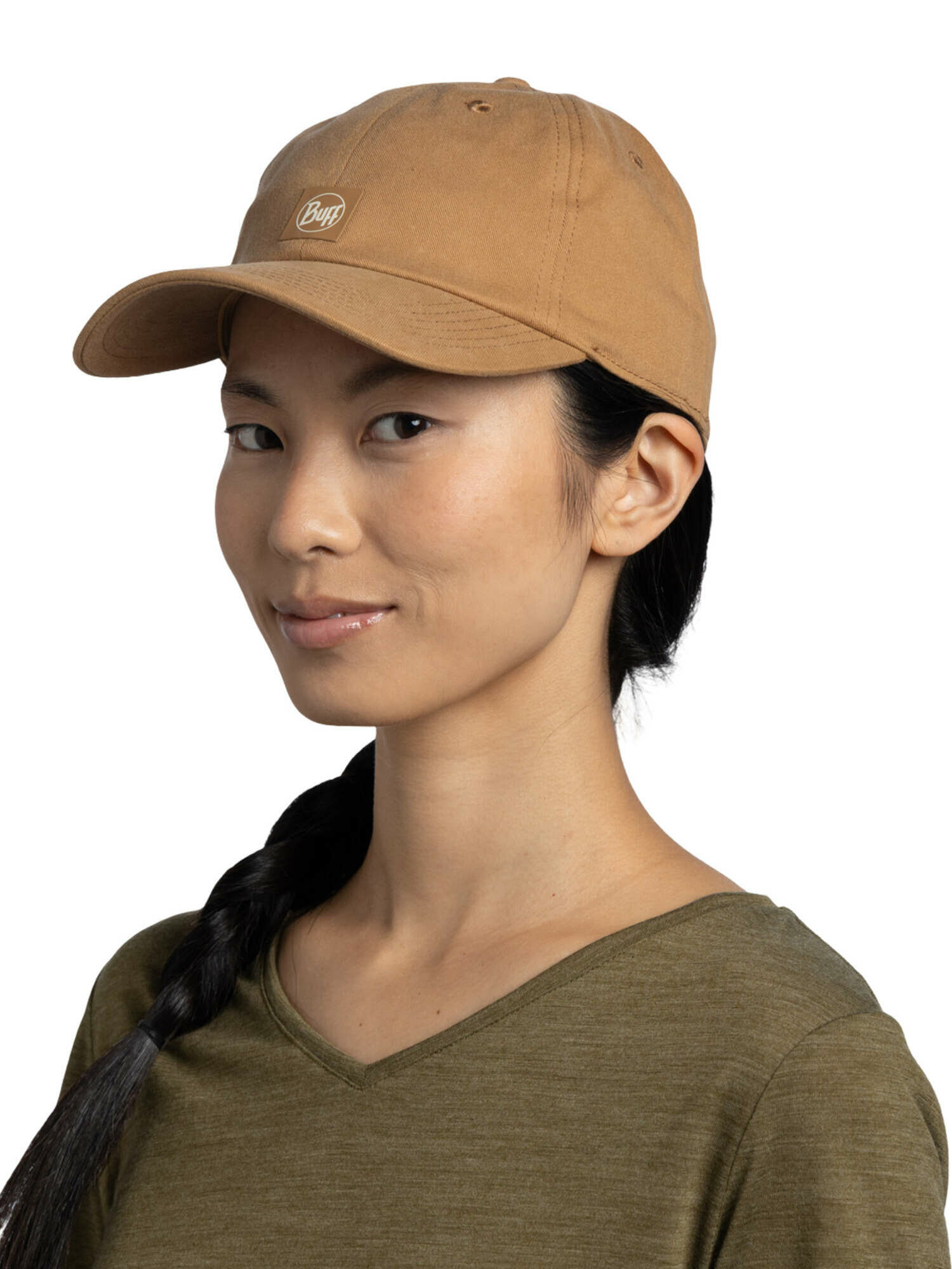 Бейсболка Buff Baseball cap для взрослых и детей, размер OneSize, коричневый — фото 1