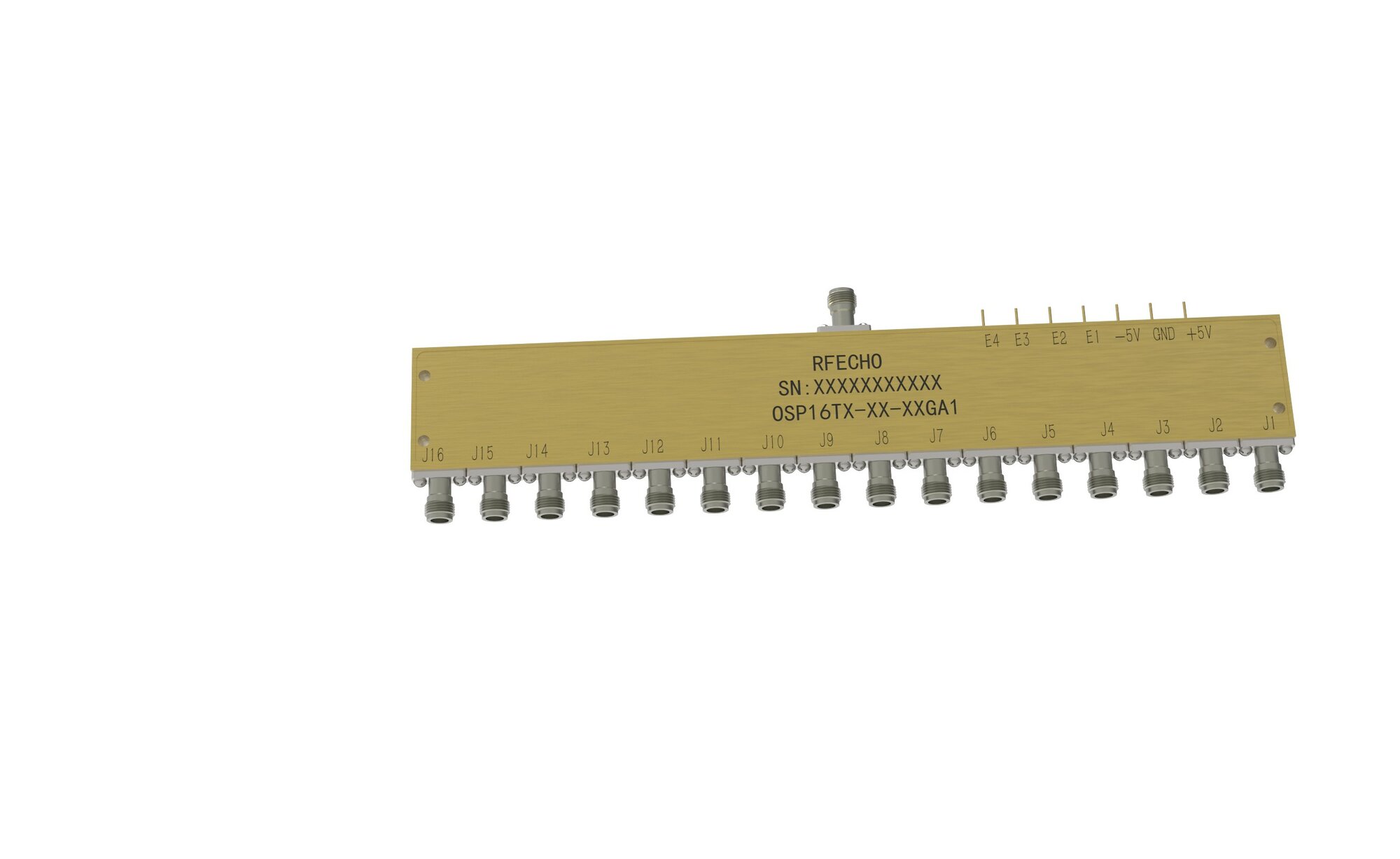0.2-20 GHz Absorptive SP16T PIN Switch