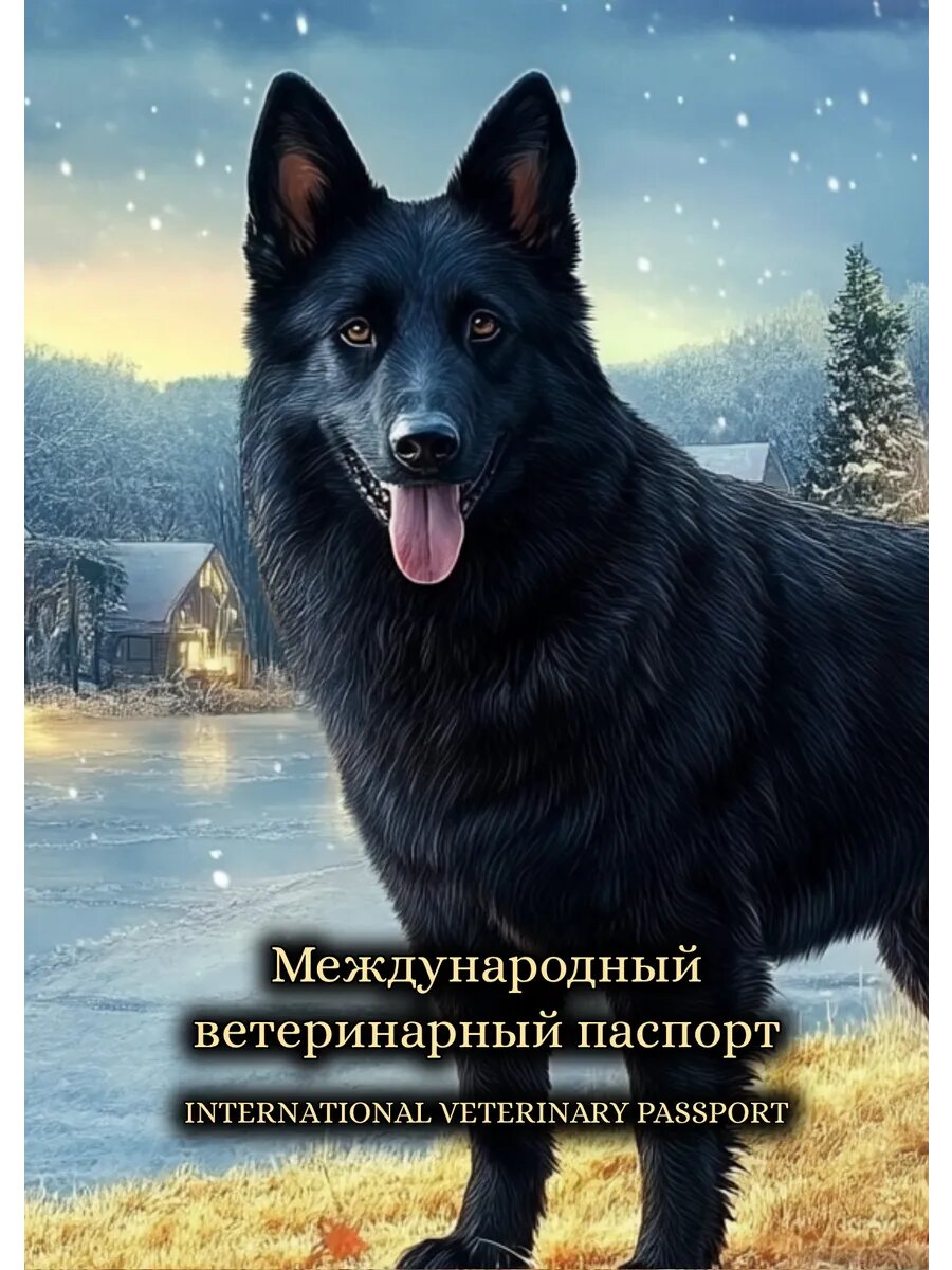 Международный ветеринарный паспорт с аудио-записью