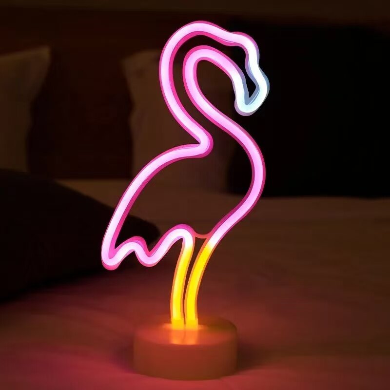 LED светильник （фламинго）LED-нитевидная светодиодная свеча для предложения руки и сердца