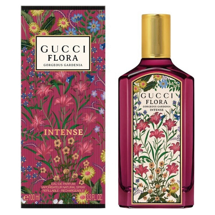 Гуччи Флора Горгеус Гардения Интенс духи для женщин 100 мл - Gucci Flora Gorgeous Gardenia Intense