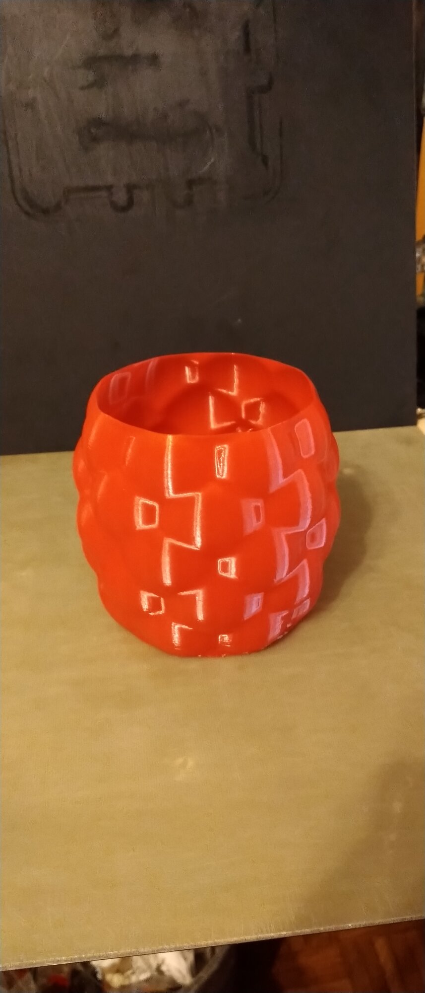 Ваза декоративная дизайнерская, 3D-печать, 3DOPRU арт. VASE-PR-205354