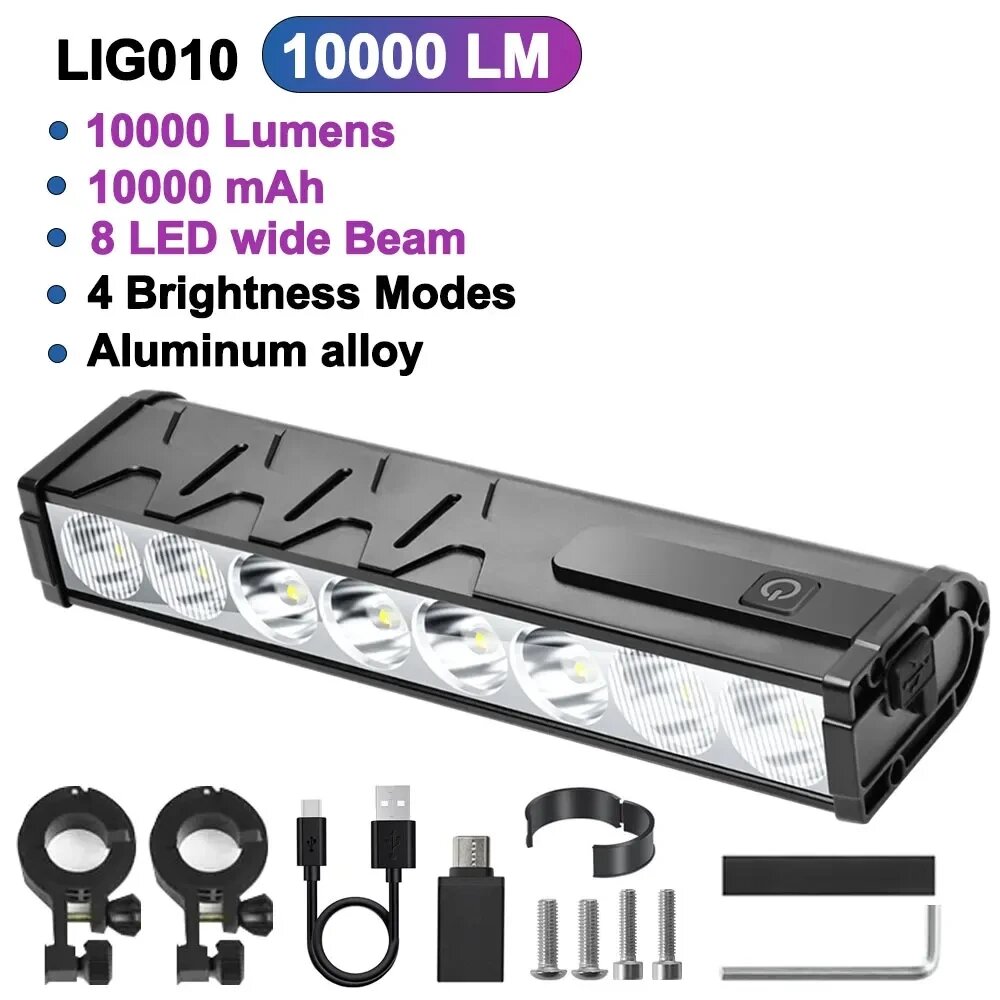 NEWBOLER Bicycle Light LIG015 10000 Lumen LIG010-10000