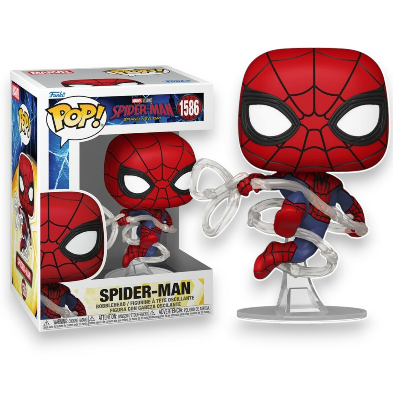 Фигурка Человек-паук Новый день "Spider-Man Brand New Day" от Funko POP! 1586