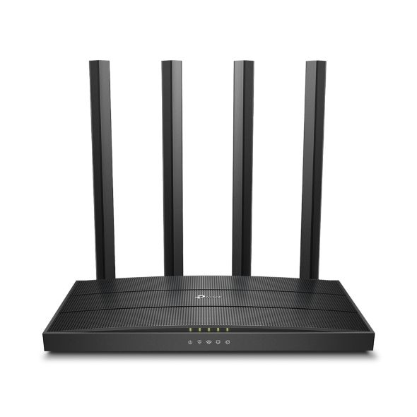 TP-Link Archer C6 V4, Двухдиапазонный Wi-Fi роутер AC1300, до 400 Мбит/с на 2,4 ГГц + до 867 Мбит/с на 5 ГГц