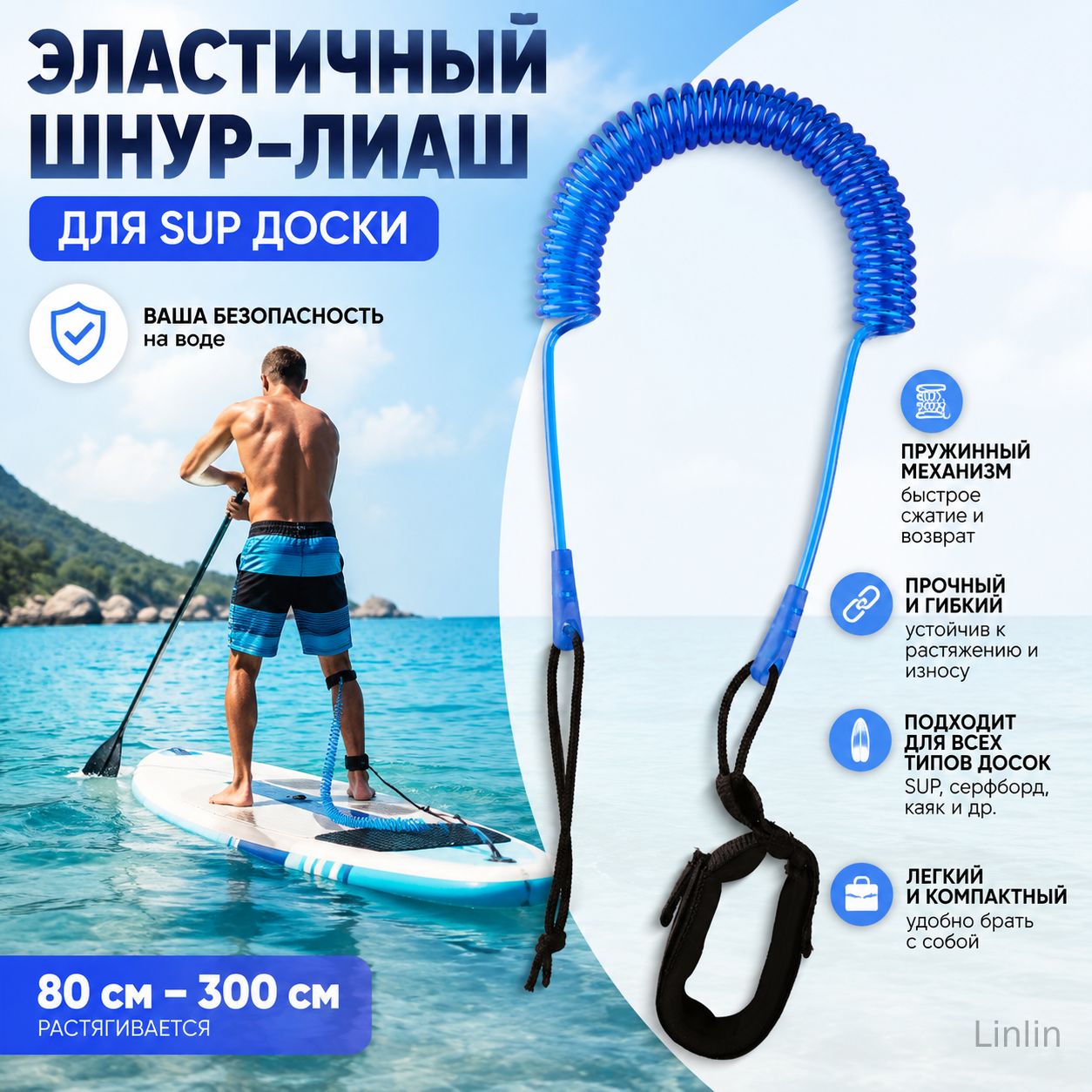 Аксессуары, запчасти для серфинга, Артикул: 5256159780, Цвет: Синий