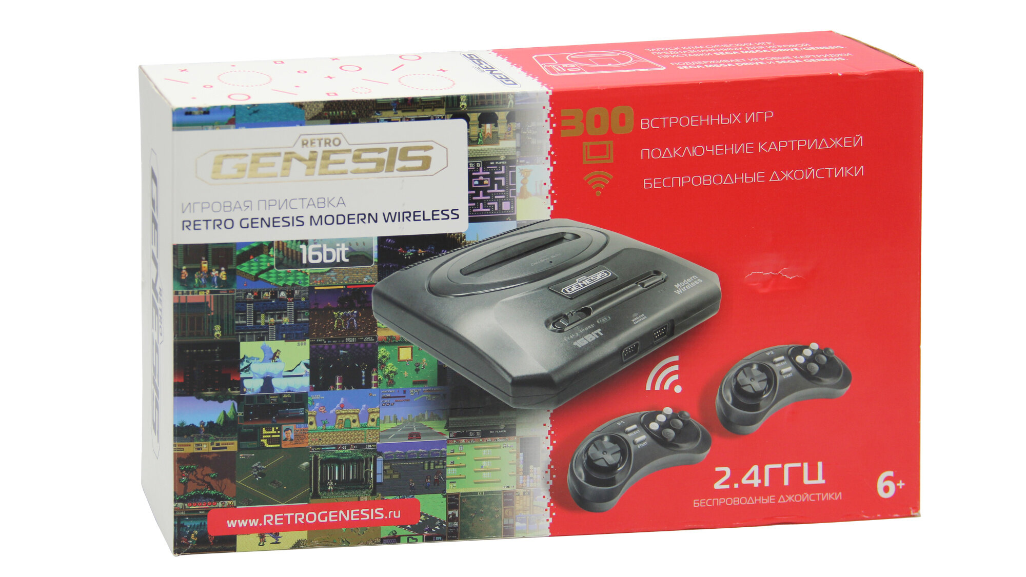 Игровая приставка Sega Retro Genesis Modern Wireless В коробке