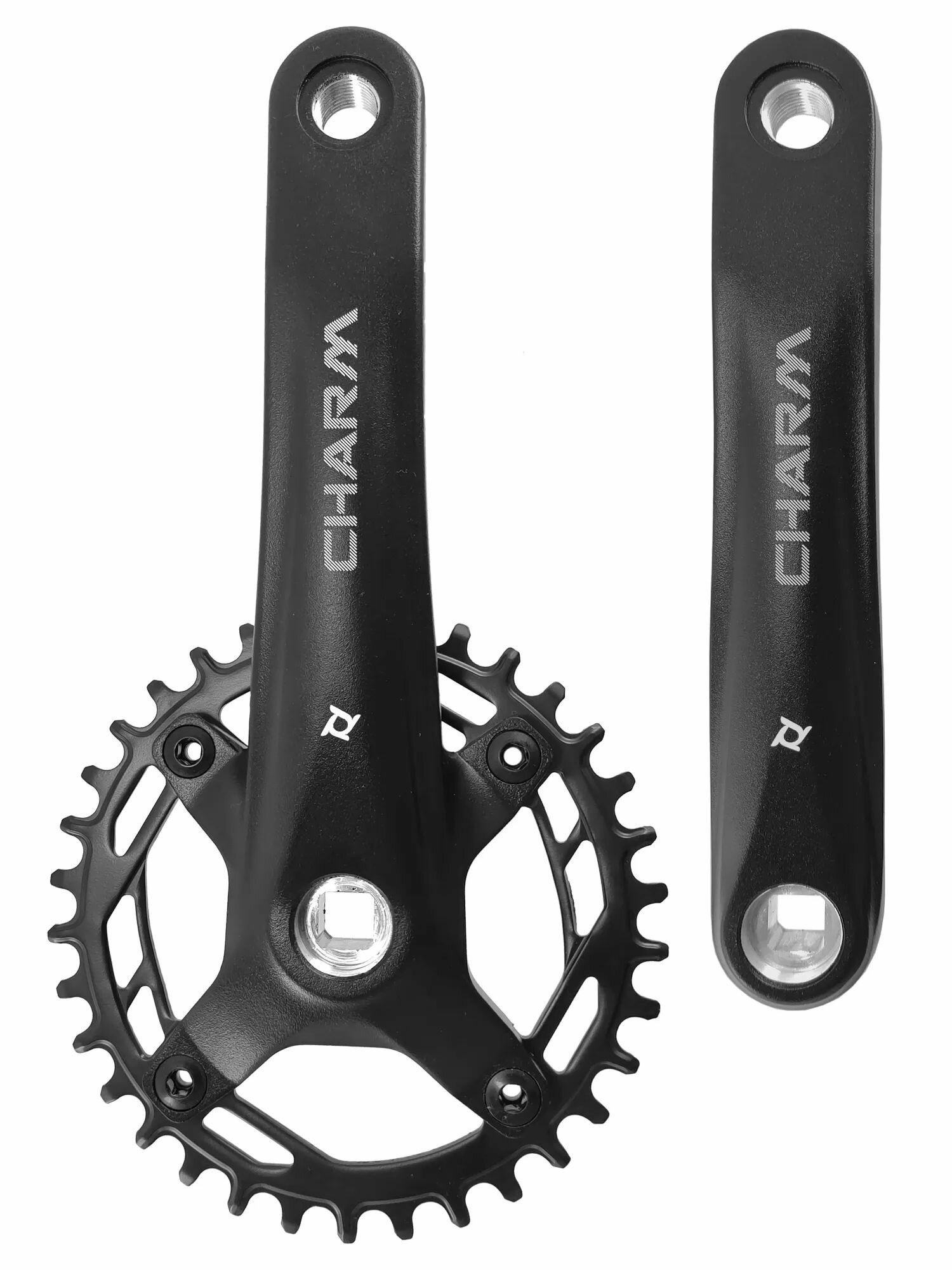 Система шатунов PROWHEEL CHARM FDO4S B / Комплект шатунов 34T, 175 мм (Под квадрат)