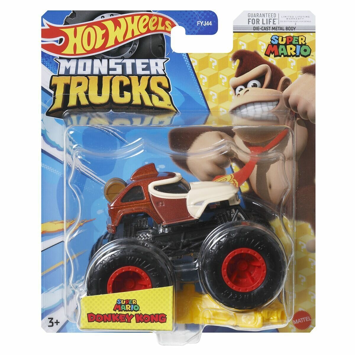 Машинка Hot Wheels Monster Trucks 1:64 Donkey Kong FYJ44/HNW32
