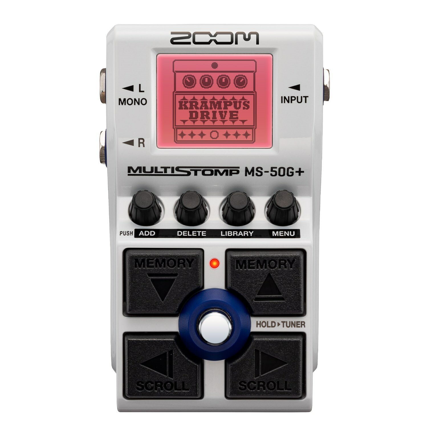 Zoom MS-50G+ педаль мультиэффектов для электрогитары/Drives, Delays, Reverbs and More